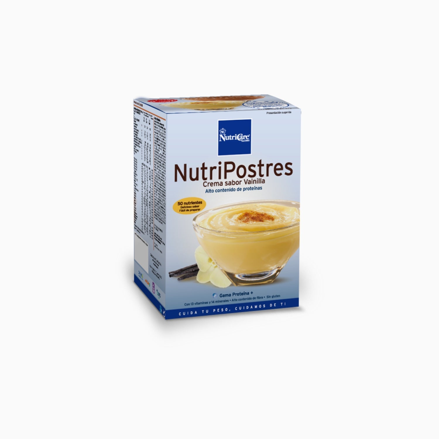 Postre Crema sabor Vainilla | Sensaido
